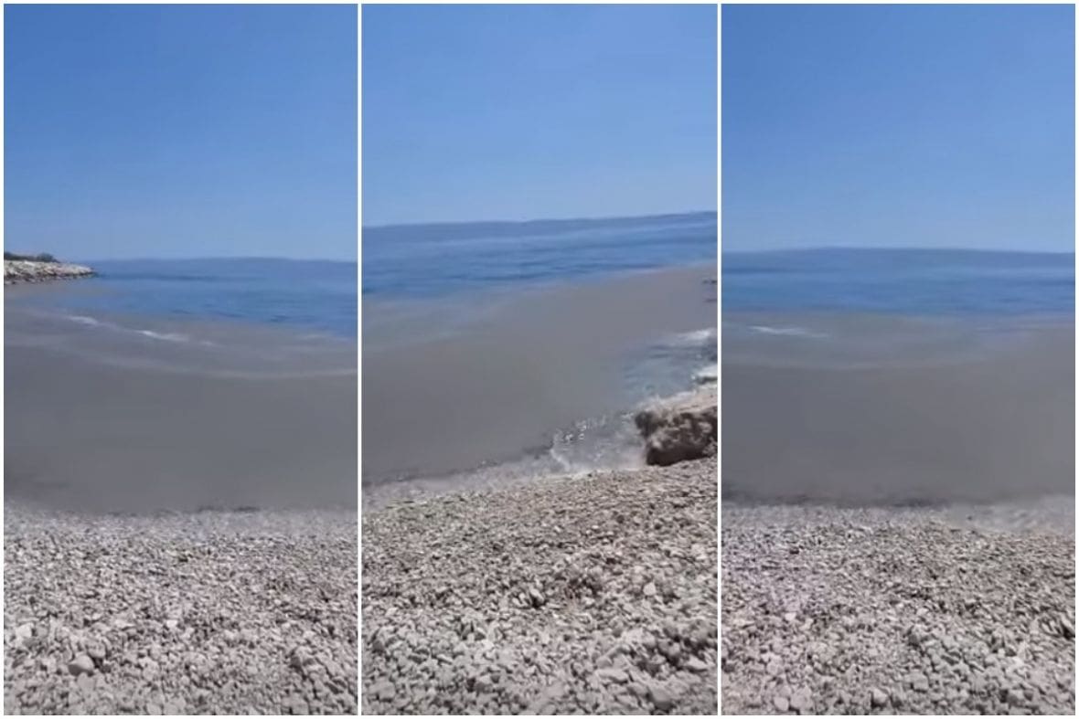 Zastrašujući prizori iz Splita: Pogledajte kako izgleda obala poznate ...