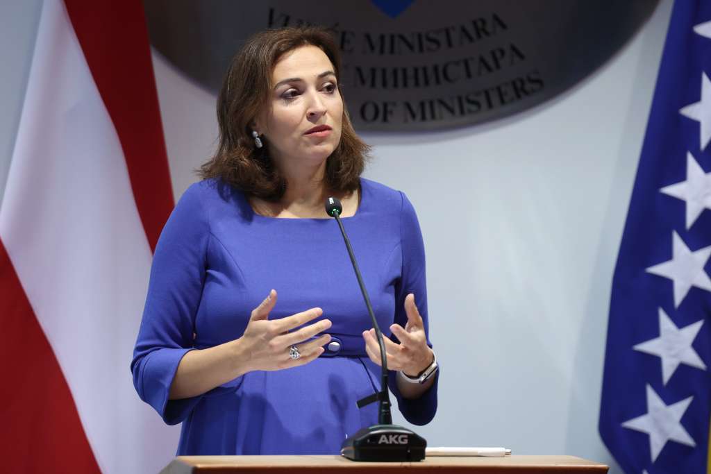 Austrijska ministrica Alma Zadić u posjeti BiH poručila: "Sat otkucava ...