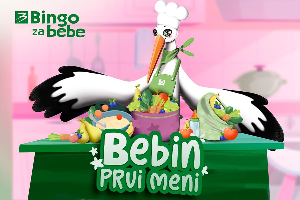 Bingo Roda predstavlja „Bebin prvi meni“: knjigu recepata kreiranu s ...